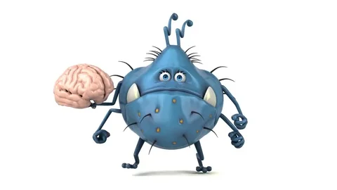 Fun germ - 3D Animation | Stock Video | Pond5