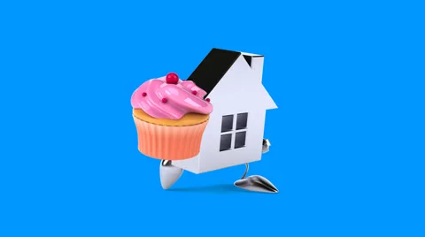 Fun house - Digital animation | Stock Video | Pond5