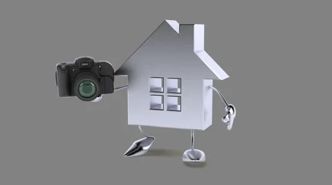 Fun house - Digital animation | Stock Video | Pond5