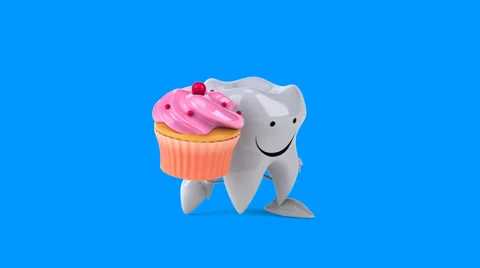 Fun tooth - Computer animation | Stock Video | Pond5