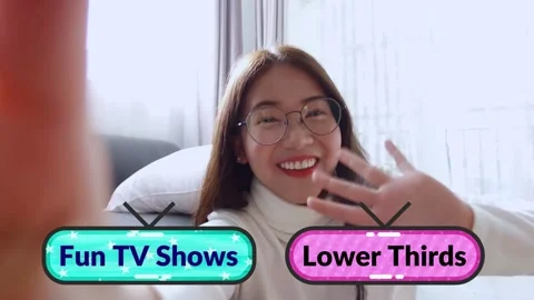 Fun TV Shows Lower Thirds ~ After Effects Project #185535953