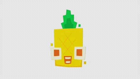 Funny animation gif character on isolate... | Stock Video | Pond5