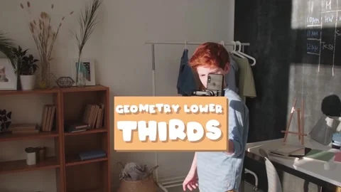 After Effects: Funny Geometry Lower Thirds for After Effects #275474416