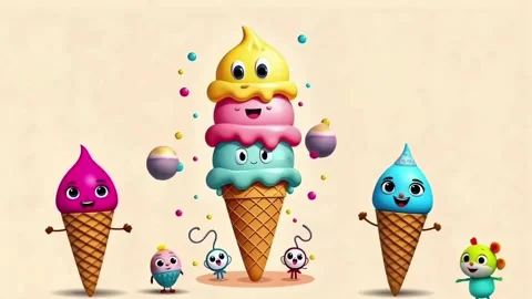Ice Cream Imagesd Stock Videos – Royalty-Free HD & 4K Videos