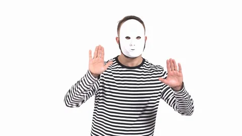 Actor Mask Stock Videos – Royalty-Free HD & 4K Videos