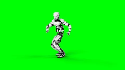 Robot Dance Green Screen Stock Video Footage | Royalty Free Robot Dance ...