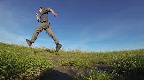 Funny Run Stock Video Footage | Royalty Free Funny Run Videos | Pond5