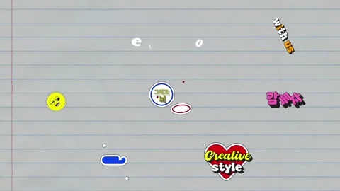 After Effects: Funny Stickers for After Effects #301844188