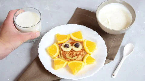 Pancake Kids Stock Footage ~ Royalty Free Stock Videos | Pond5