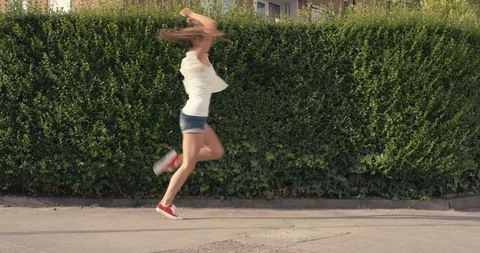 funny woman dancing loop girl having fun... | Stock Video | Pond5