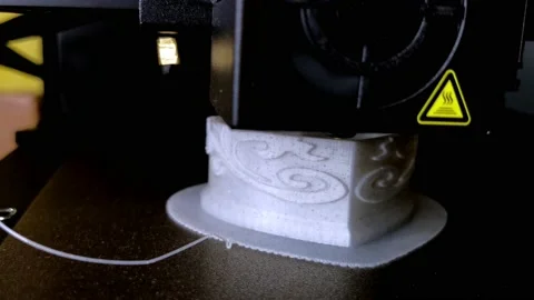 Fused deposition modeling 3D printer. Pr... | Stock Video | Pond5