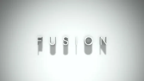 Fusion 3D title animation with shadows o... | Stock Video | Pond5