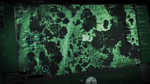 Future Weapons System At Undercover Nigh... | Stock Video | Pond5