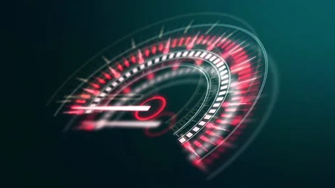Speedometer 3D Stock Footage ~ Royalty Free Stock Videos | Pond5