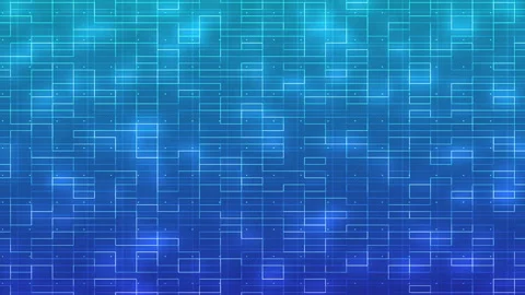 Futuristic 4K grid backdrop. | Stock Video | Pond5