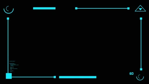 Futuristic animated background frame. He... | Stock Video | Pond5