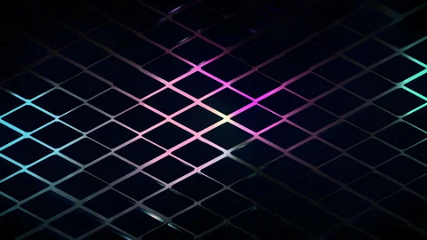 futuristic animated background from rhom... | Stock Video | Pond5