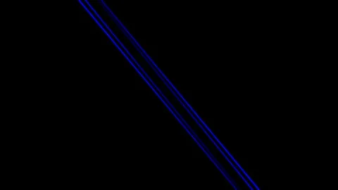 Futuristic animation with rotating lines... | Stock Video | Pond5