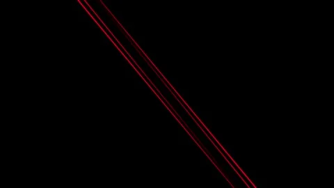 Futuristic animation with rotating lines... | Stock Video | Pond5