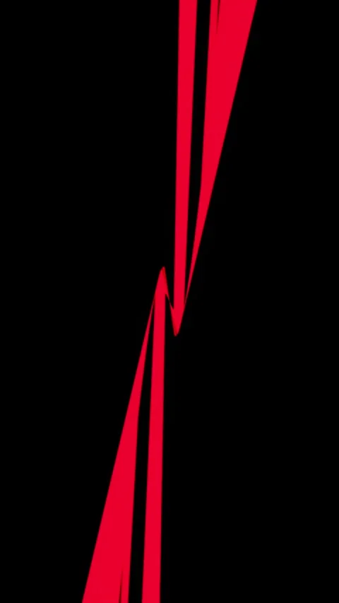 Futuristic animation with rotating lines... | Stock Video | Pond5