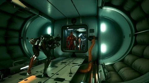 Video Games Futuristic Cyborgs