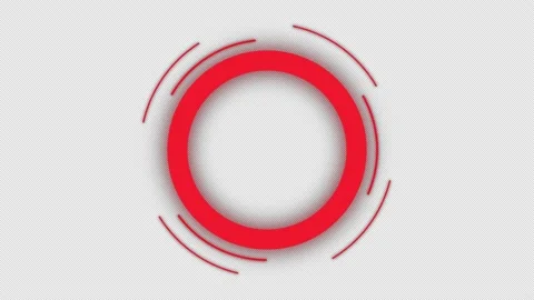 Futuristic circle progress bar animation... | Stock Video | Pond5