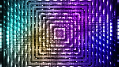 Futuristic Colorful Background Loop | Stock Video | Pond5