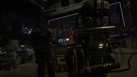 Futuristic Command Center Stock Footage ~ Royalty Free Stock Videos | Pond5