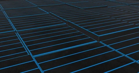 futuristic cubes flooring animation | Stock Video | Pond5