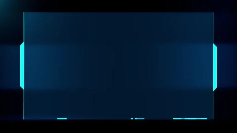 Futuristic cyber frame and technology co... | Stock Video | Pond5