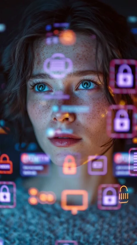 Cybersecurity Woman Stock Videos – Royalty-Free HD & 4K Videos | Pond5
