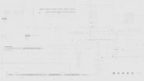 Futuristic Data Matrix HUD-UI Screen Bac... | Stock Video | Pond5