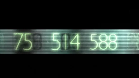 Futuristic digital code display animated... | Stock Video | Pond5
