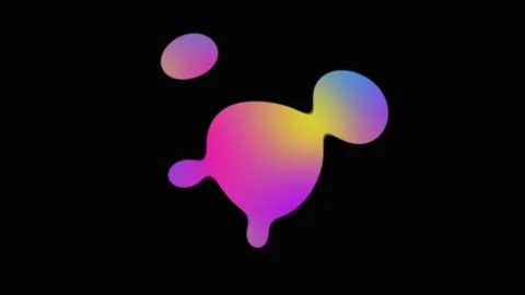 Futuristic fluid animated background wit... | Stock Video | Pond5