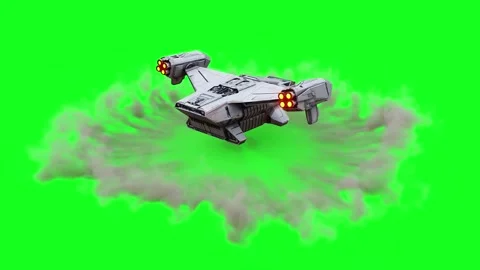 Spaceship Green Screen Stock Footage ~ Royalty Free Stock Videos | Pond5