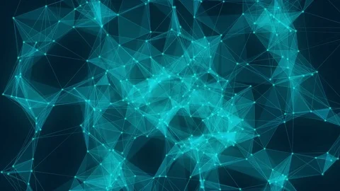 Futuristic Geometry Calculations Backgro... | Stock Video | Pond5