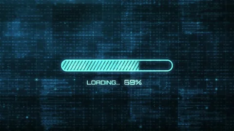 Loading Animation Retro Stock Video Footage | Royalty Free Loading Animation Retro Videos | Pond5