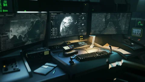 Futuristic Global Scanner Matrix Starts ... | Stock Video | Pond5