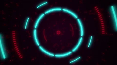 Futuristic HUD conceptual animation, bac... | Stock Video | Pond5