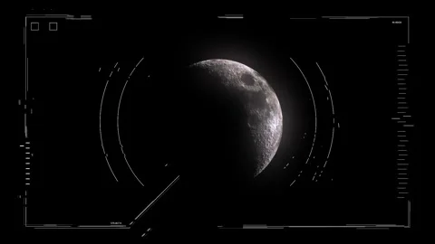 Holographic Satellite Target Stock Video Footage | Royalty Free ...