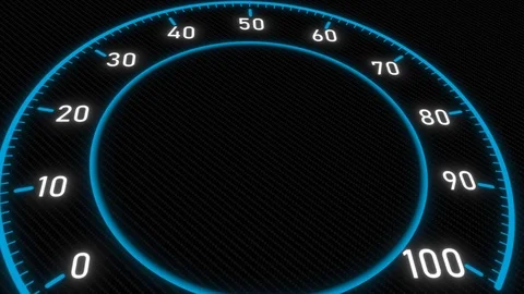 Futuristic meter or indicator. Conceptua... | Stock Video | Pond5