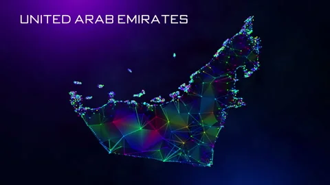 Uae Map Abu Dhabi Stock Video Footage | Royalty Free Uae Map Abu Dhabi ...