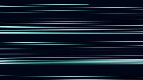 Futuristic neon lines in rows on black g... | Stock Video | Pond5