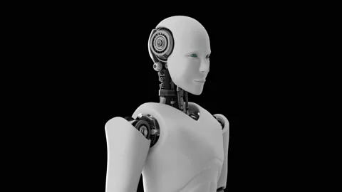 Futuristic robot , artificial intelligen... | Stock Video | Pond5