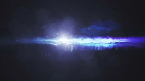 Futuristic sci-fi plasma line with glowi... | Stock Video | Pond5