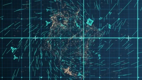 Futuristic shapes and square patterns | Stock Video | Pond5