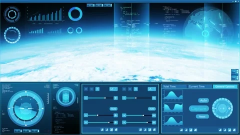 Spaceship Control Panel Stock Videos – Royalty-Free HD & 4K Videos | Pond5