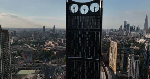 Futuristic Strata apartment building wit... | Stock Video | Pond5