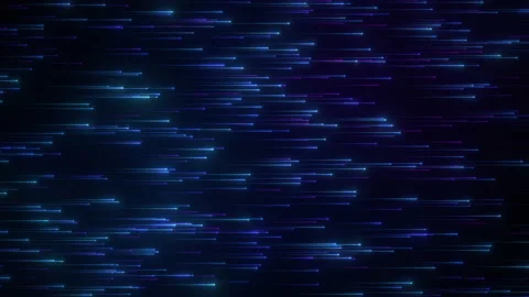 Futuristic stream of neon rays. Particle... | Stock Video | Pond5