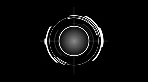 futuristic target | Stock Video | Pond5